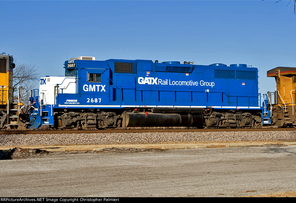 GMTX 2687 on UPRR MFWKC-11